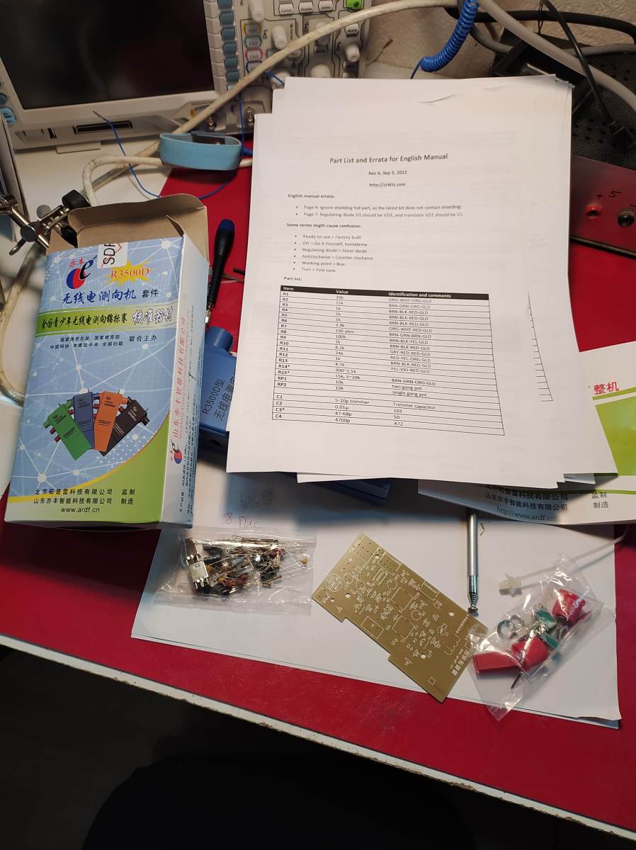 Montage du kit R3500 (récepteur ARDF 3,5 MHz) – F6KGL-F5KFF Radio-Club ...